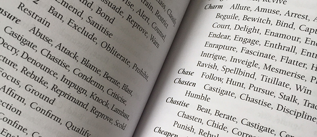 Actions: The Actors' Thesaurus - Out of Joint